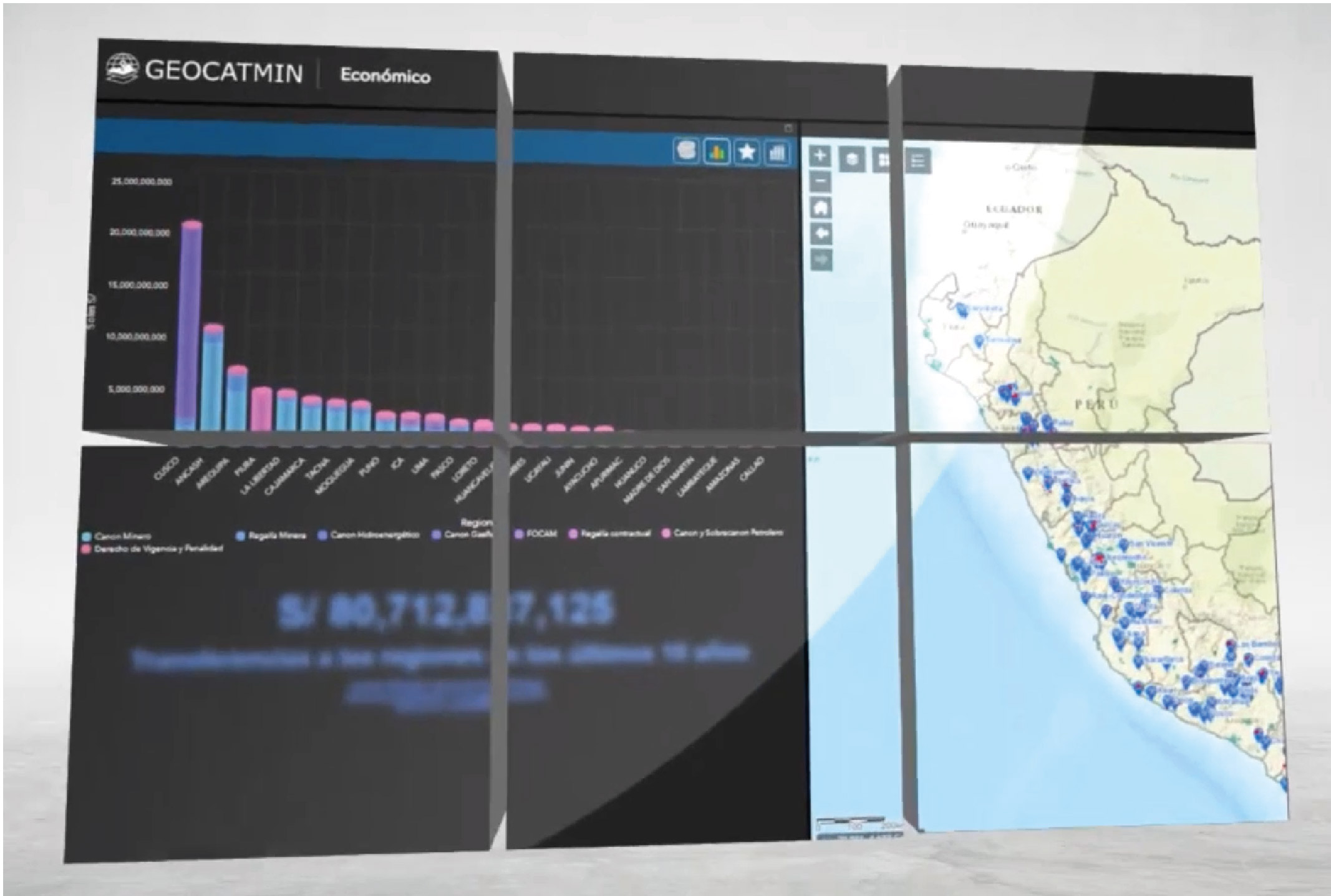 GEOCATMIN Económico, transparencia de información recaudada de la ...